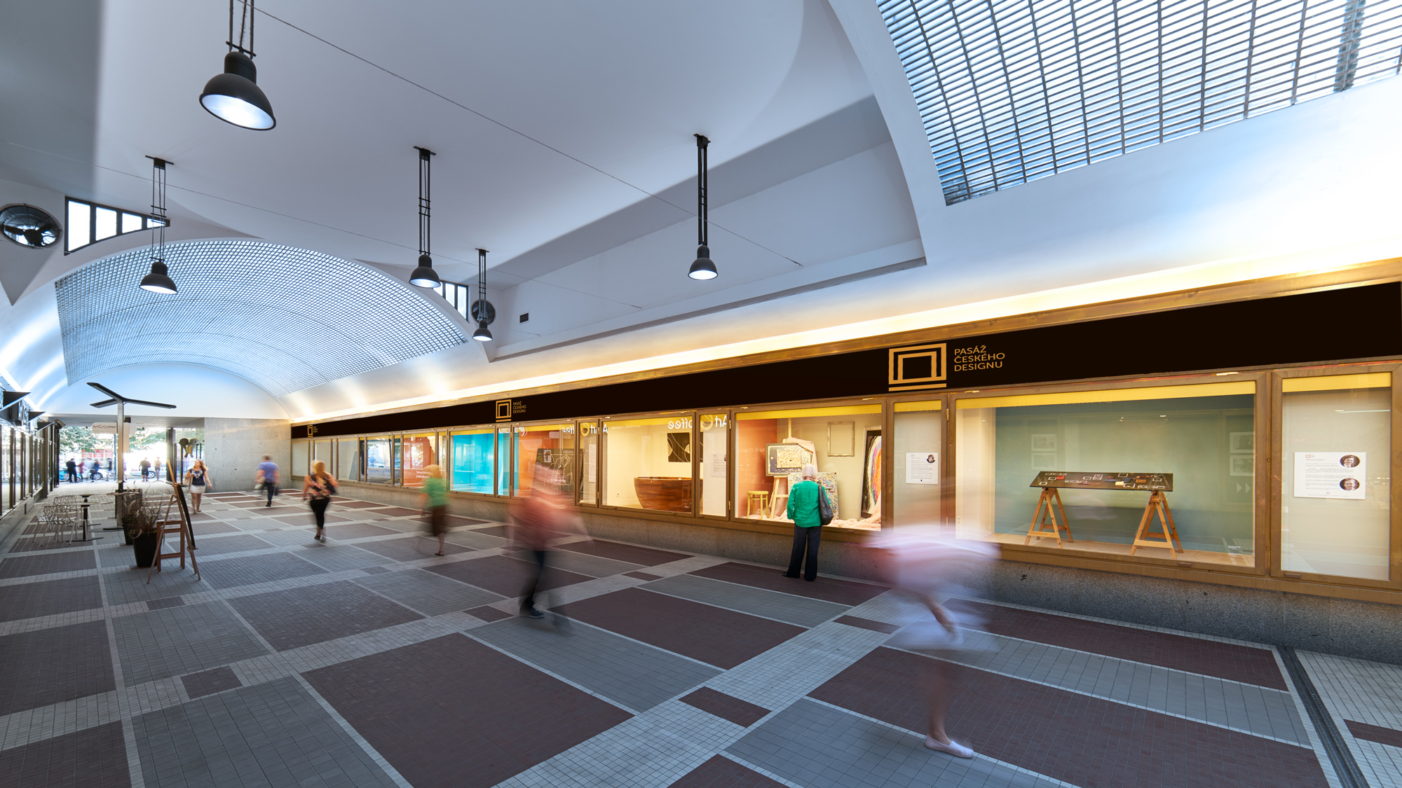 Czech National Bank baptizing unique Passage of Czech Design ...